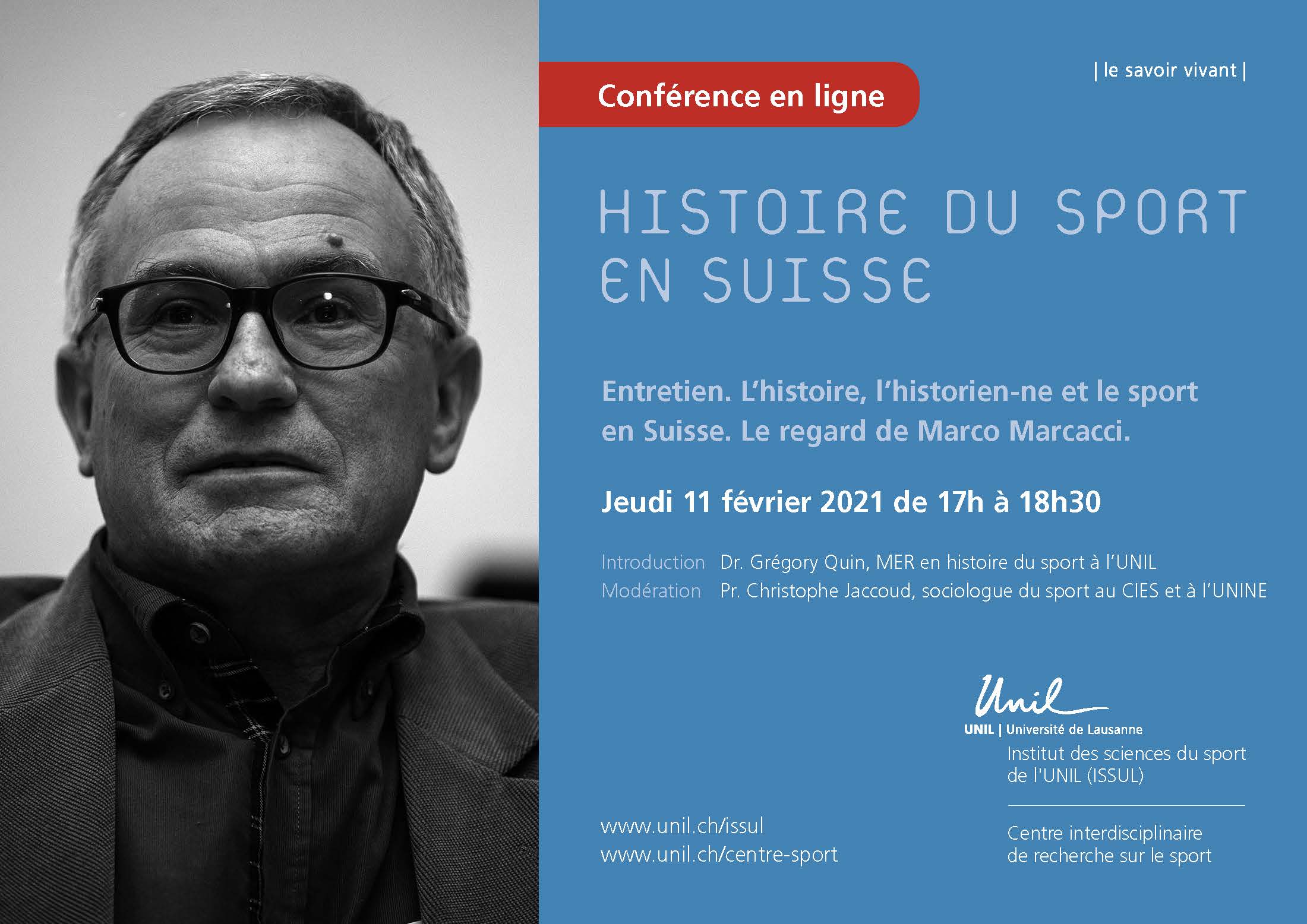 L’histoire, l’historien.ne et le sport en Suisse. Entretien avec Marco ...